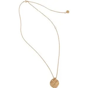 Maje Zodiac Medal Necklace - Virgo