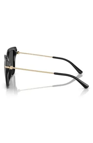 Michael Kors Square Frame Sunglasses - Black
