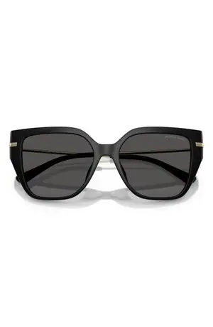 Michael Kors Square Frame Sunglasses - Black