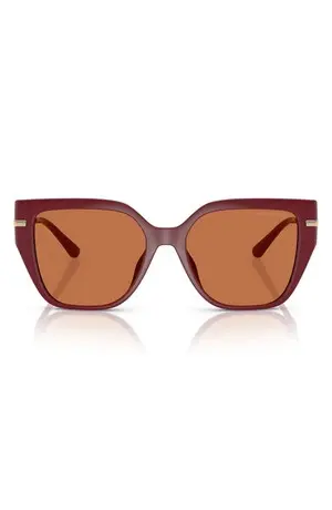 Michael Kors Michael Kors Square Frame Sunglasses Red