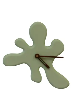 SOFIEST DESIGNS Splat Clock Kit - Tea Green