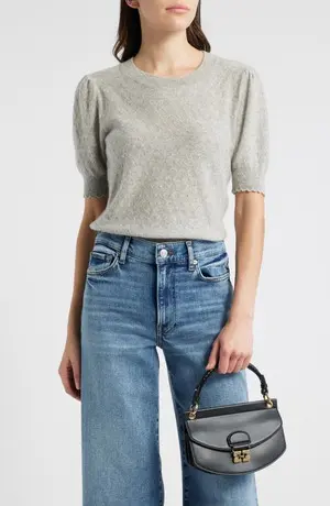 GANNI Leather Crossbody Bag