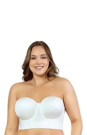 Parfait Elissa Full Busted Strapless Bustier - Black