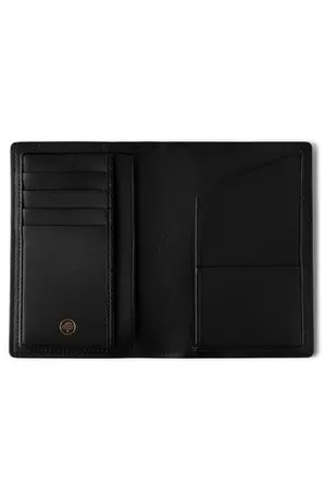 Mulberry Croc Embossed Leather Passport Wallet