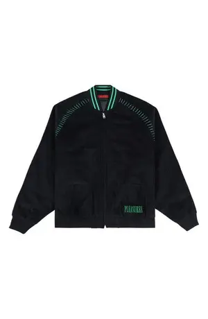 PLEASURES Strikeout Corduroy Bomber Jacket