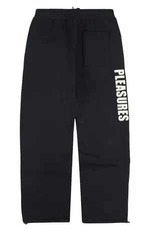 PLEASURES Wave Quilted Graphic Sweatpants