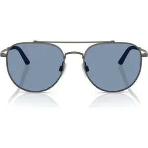 Oliver Spencer Oliver Peoples X Roger Federer Pilot Sunglasses Pewter
