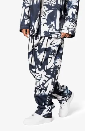 Mnml Graffiti Coach Ripstop Pants