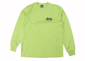 StÜssy Stock New York Long Sleeve T-shirt - Tea