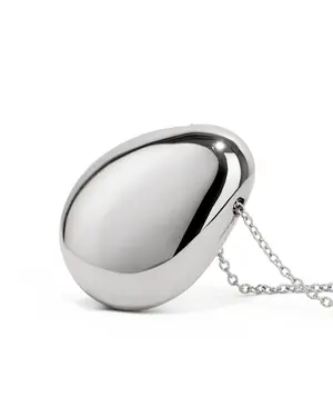 ANA LUISA Pebble Pendant Necklace - Silver