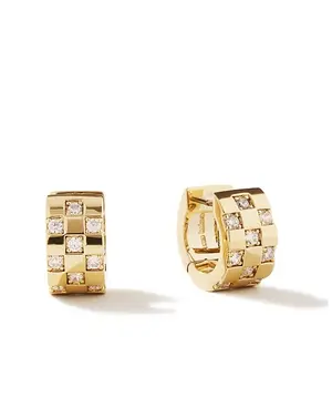 ANA LUISA Eden Hoop Earrings - Gold