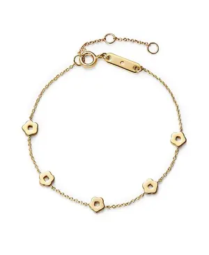 ANA LUISA Rowena Flower Bracelet - Gold
