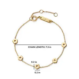 ANA LUISA Rowena Flower Bracelet