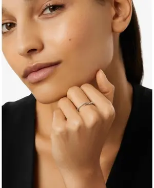 ANA LUISA Oren Claw Ring - Silver