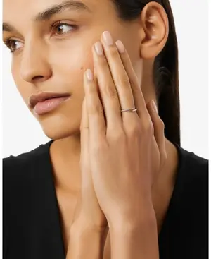 ANA LUISA Oren Claw Ring - Silver