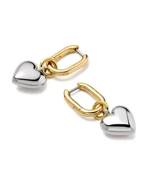 ANA LUISA Wesley Heart Earrings