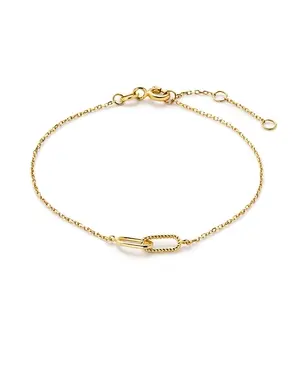 ANA LUISA Twisted Link Bracelet - Gold