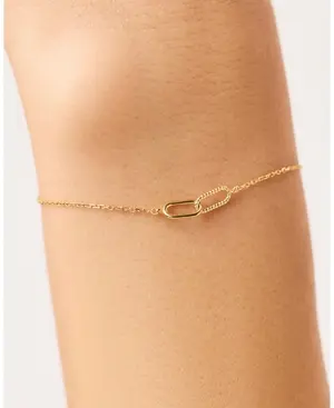 ANA LUISA Twisted Link Bracelet