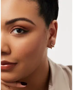 ANA LUISA Sloane Stud Earrings - Gold