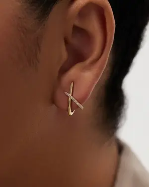 ANA LUISA Sloane Stud Earrings - Gold