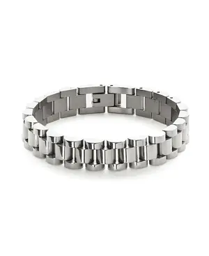 ANA LUISA Watch Strap Bracelet Silver