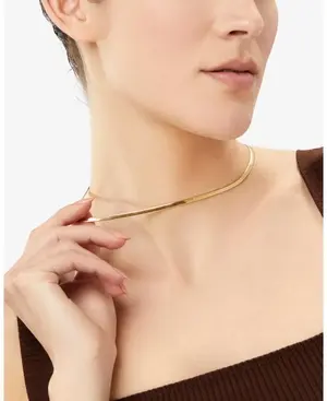 ANA LUISA Herringbone Chain Necklace Ina