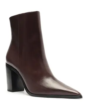 Schutz Paneled Booties