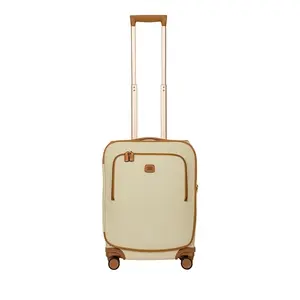 Bric'S Firenze 21 Spinner Carry On Suitcase - Cream