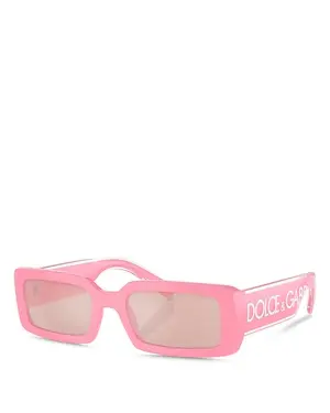 Dolce & Gabbana Rectangle Sunglasses - Pink