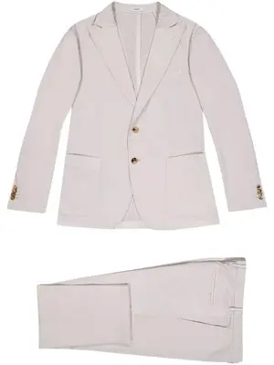 Boglioli Single-breasted Suit - Neutrals