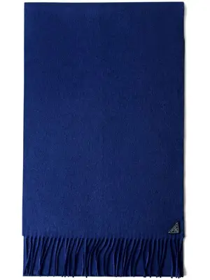 Prada Logo Scarf - Blue