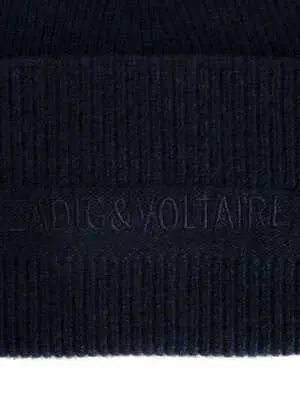 Zadig&Voltaire Cashmere Beanie - Blue