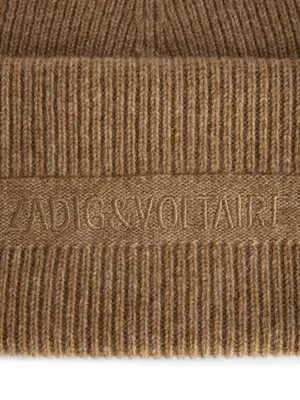 Zadig&Voltaire Cashmere Beanie - Brown