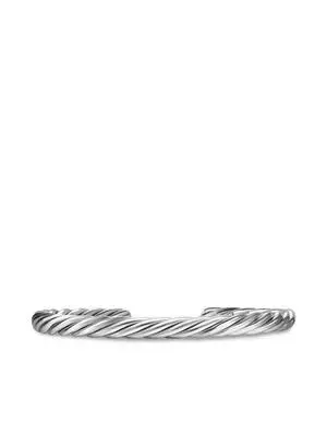 David Yurman Sterling Cable Cuff Bracelet - Silver
