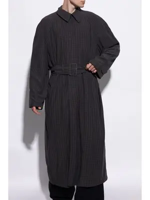 Balenciaga Checked Coat