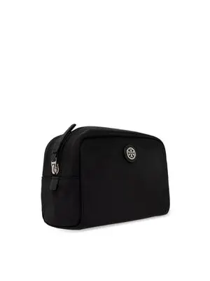 Tory Burch Logo Makeup Bag