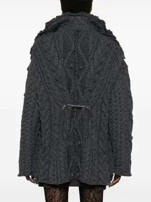 Alexander McQueen Cable-knit Cardigan