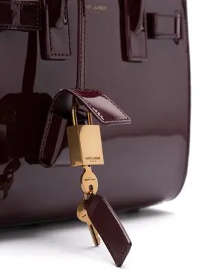 Saint Laurent Sac De Jour Tote Bag - Red