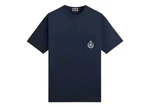 Kith K&k Crest Pocket Tee Shirt - Nocturnal