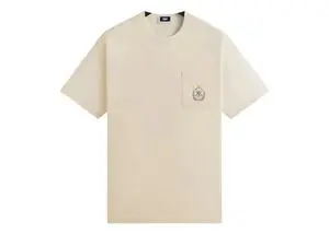 Kith K&k Crest Pocket Tee Shirt - Sandrift
