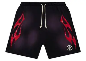 HELLSTAR Flame Shorts - Purple