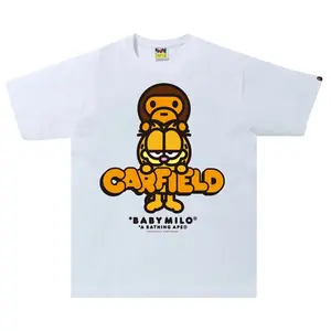 A BATHING APE X Garfield #2 Tee - White