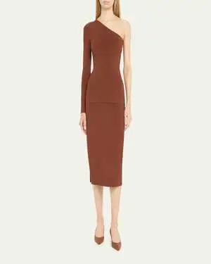 Manolo Blahnik Srila Leather Low Pumps - Brown