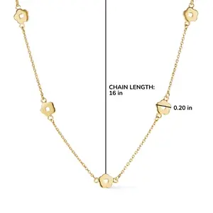 ANA LUISA Flower Station Rowena Necklace
