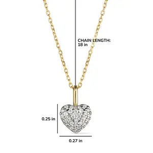 ANA LUISA Ellery Heart Necklace