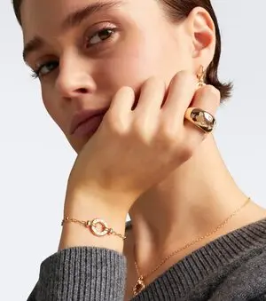 Pomellato 18kt Rose Diamond Ring - Gold