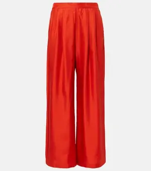 Asceno Pleated Pants For Women