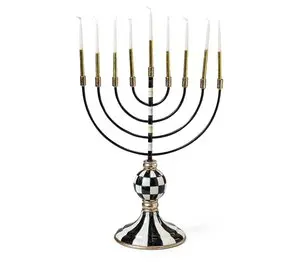MACKENZIE-CHILDS Courtly Menorah - One-color