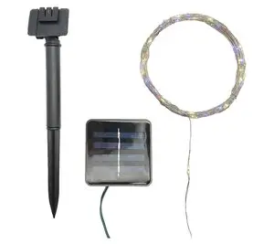 LUMABASE Solar Powered Led Fairy String Lights- Multicolor - One-color