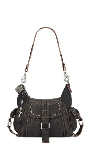 Free People We The Free Baby Leigh Bag - Aged Graphite